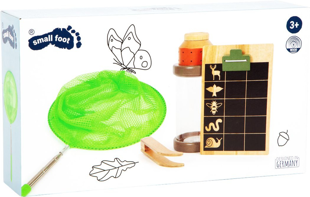 Akcesoria z siatką na motyle mały odkrywca Discover Small Foot | Hoplik.pl