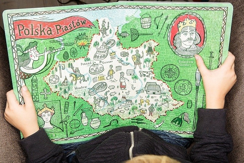 "Krótka historia Polski" nauka z dziećmi Zuzu Toys | Hoplik.pl