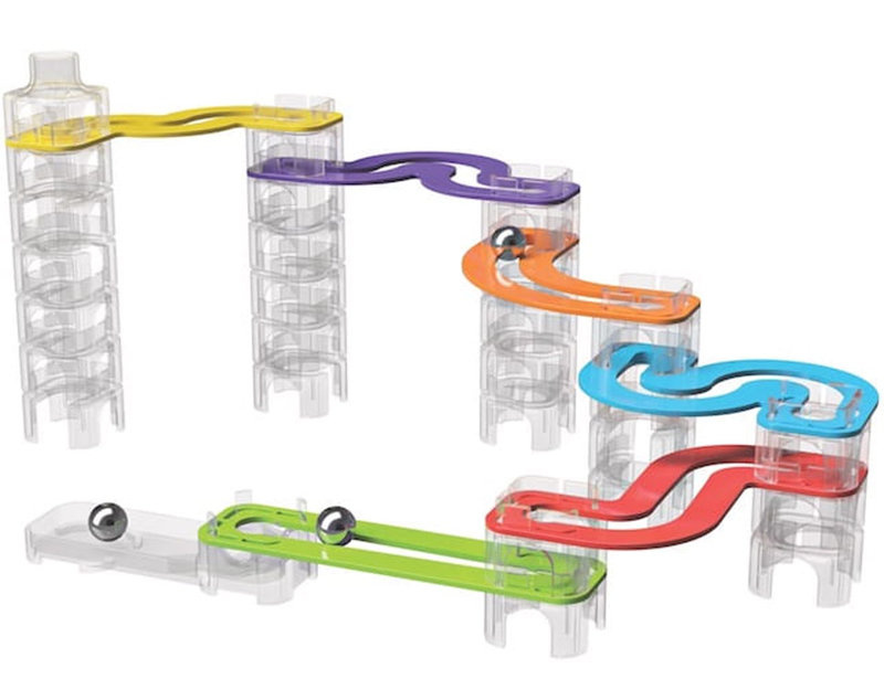 Kulodrom tor dla kulek Trestle Tracks Zestaw Startowy Fat Brain Toys ...