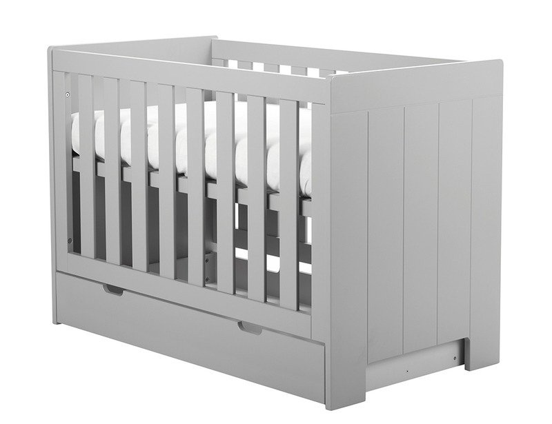 Pinio Calmo Łóżeczko 120x60 szare | Hoplik.pl